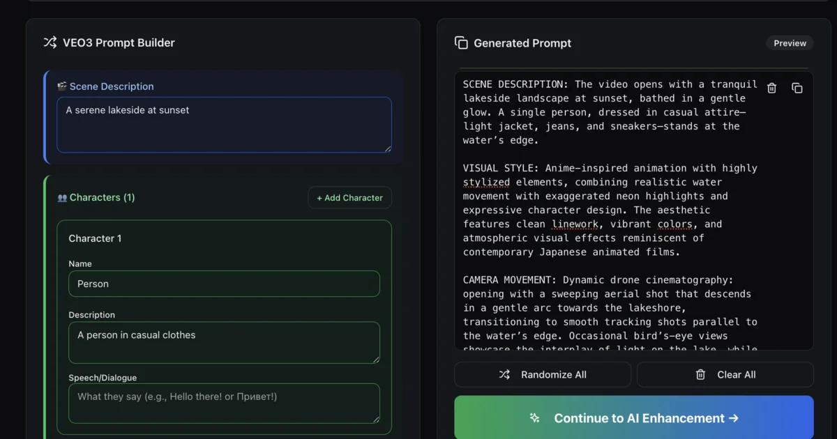 Free VEO3 Viral Prompt Generator | Create Trending AI Videos | SuperDuperAI